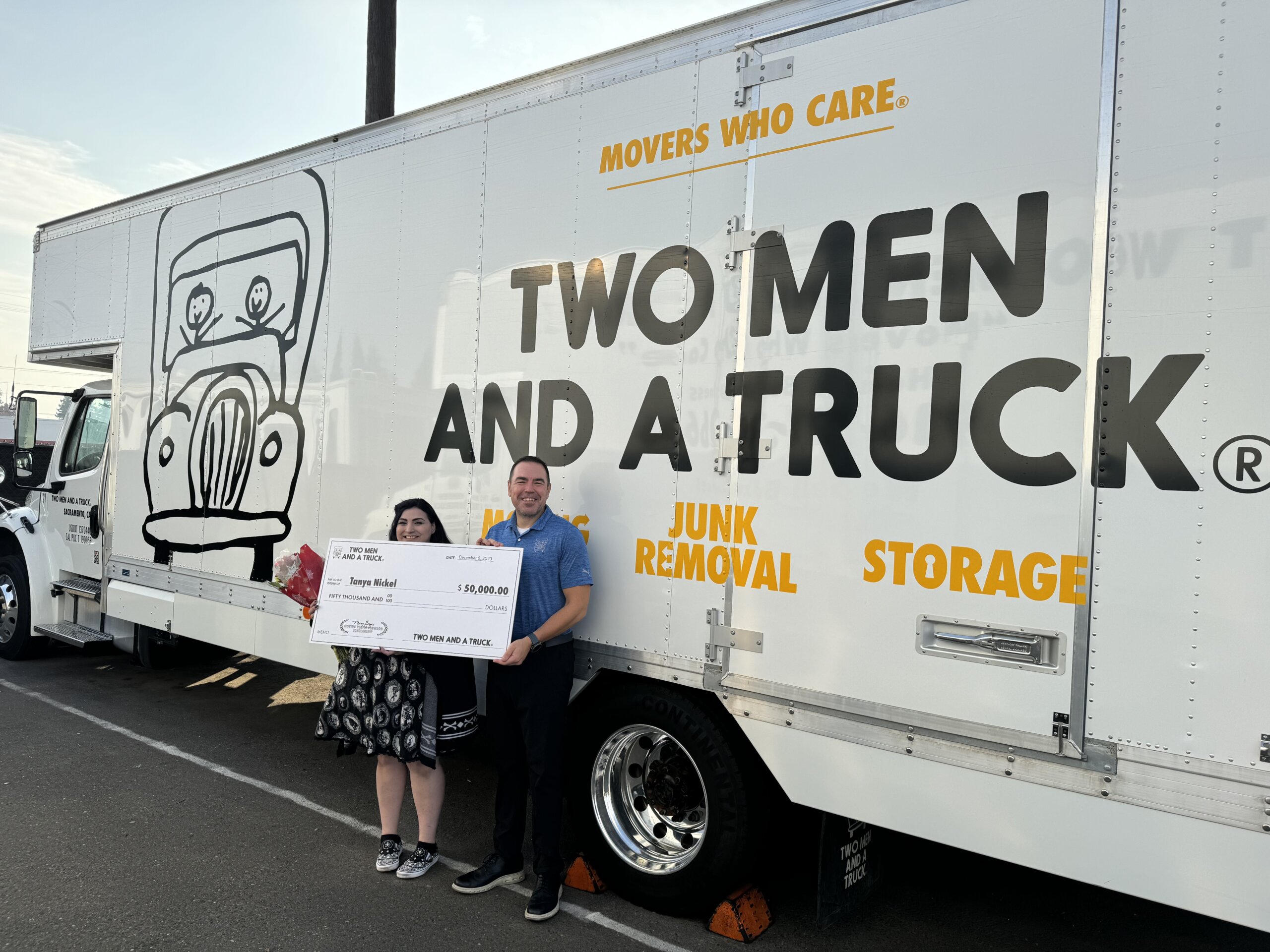 TWO MEN AND A TRUCK® Moved Two Winners Forward in 2023 | ServiceMaster ...